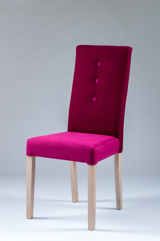 chaise-confortable-tissu-rose-fuschia-lelievre-magasin-meubles ...